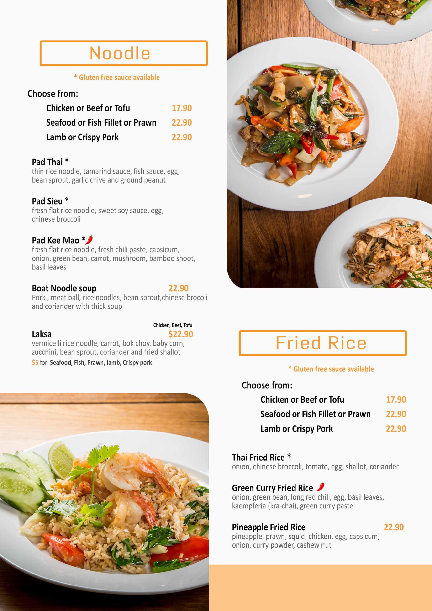 Full Menu - Absolute Thai Group