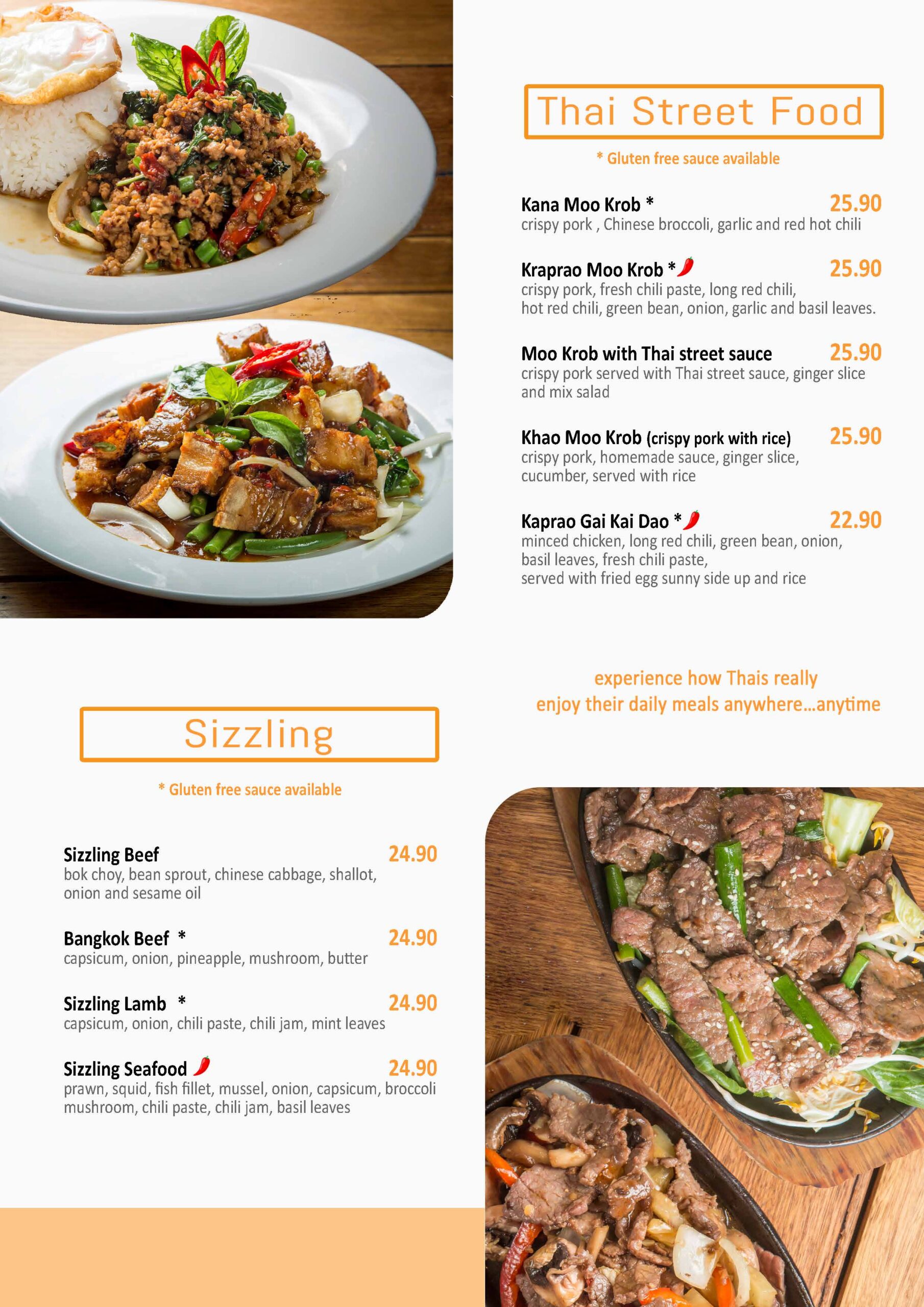 Full Menu - Absolute Thai Group